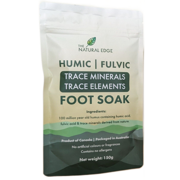 Fulvic Minerals Foot/Bath Soak | The Natural Edge – Raw Milk and Honey